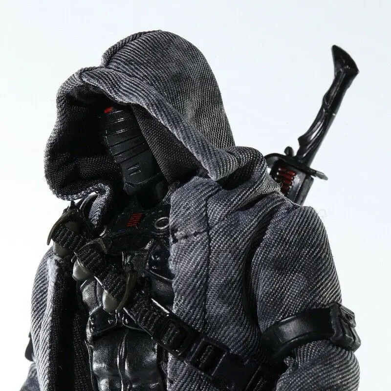 1/12 Scale Elf Forge Special Forces GIJOE Snake Eye Coat Set Model for ...
