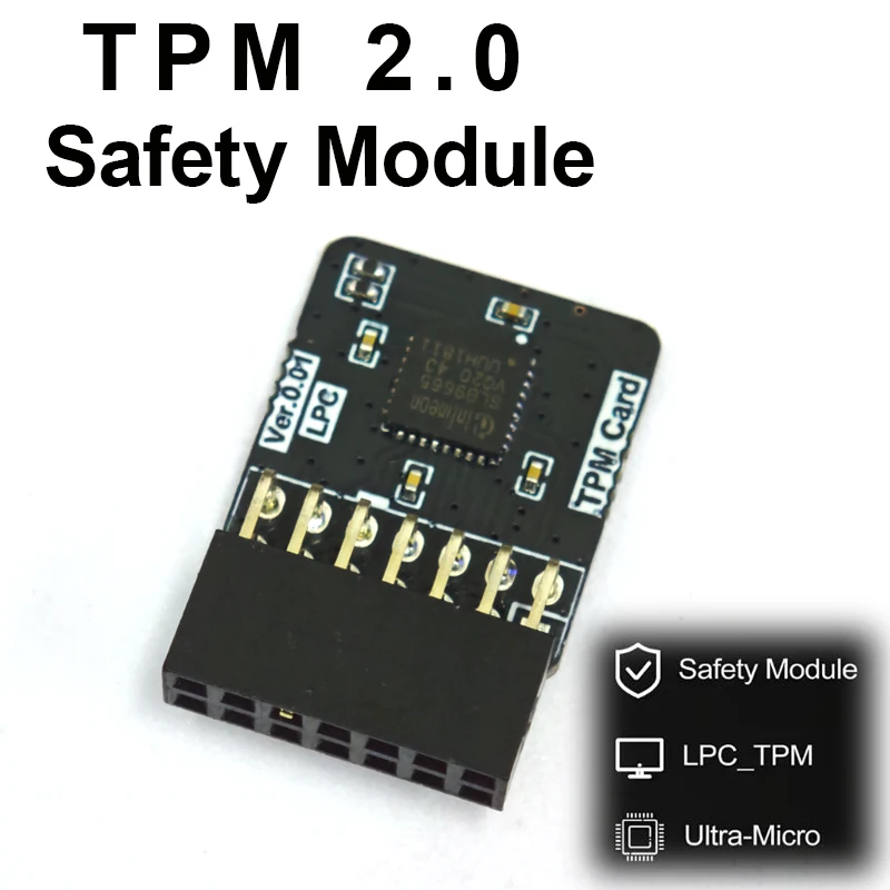 Модуль TPM 2.0 HVENTECH для MSI14P или ASUS SPI | AliExpress