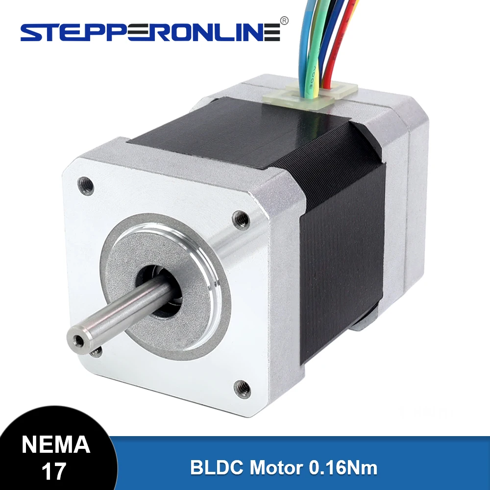 STEPPERONLINE Бесщеточный двигатель постоянного тока 42 BSA 24В ...