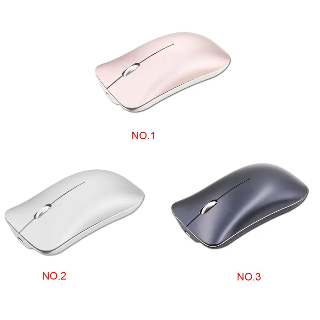 Bluetooth 5 0 2 4G Dual Mode Wireless Mouse Aluminium Alloy Cordless ...