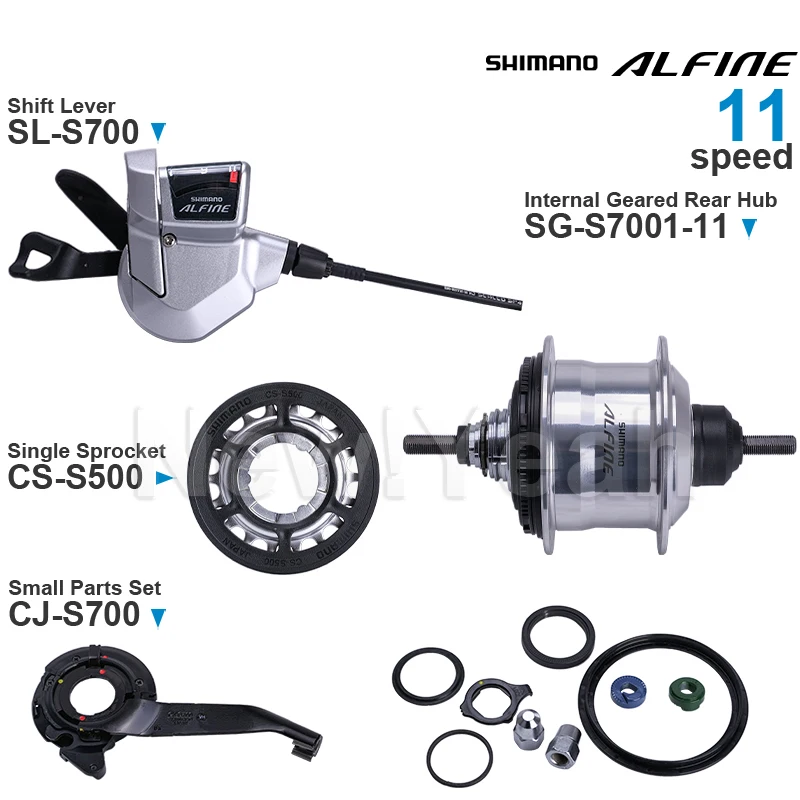 Втулка SHIMANO ALFINE 11-speed Groupset SL-S700 | AliExpress