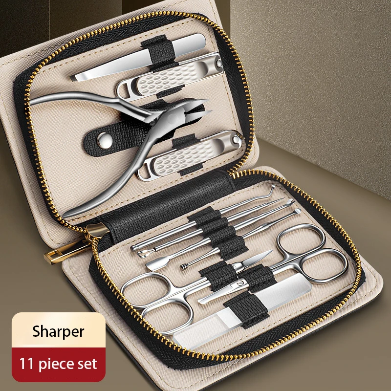 Набор для маникюра и педикюра из нержавеющей стали 9/11 PCS | AliExpress
