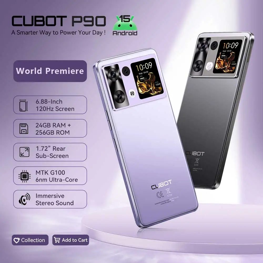 Смартфон Cubot P90, 12/256ГБ, global | AliExpress
