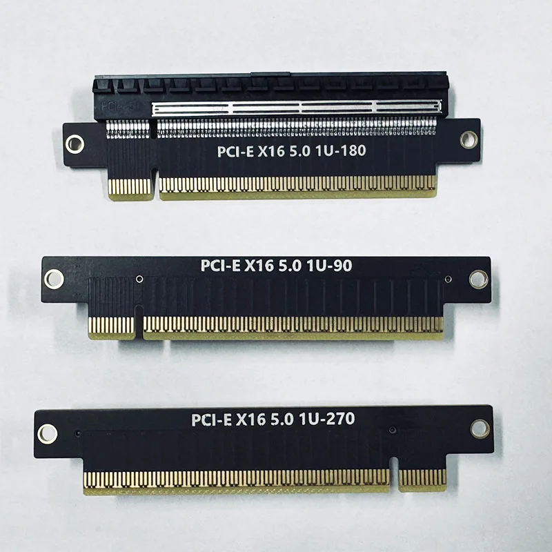PCI Express 5,0 x16 Gen5 64 ГБ/с Видеокарта 1U 90 Расширение рулевого ...