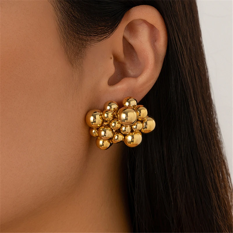 Металлические серьги Kshmir | AliExpress