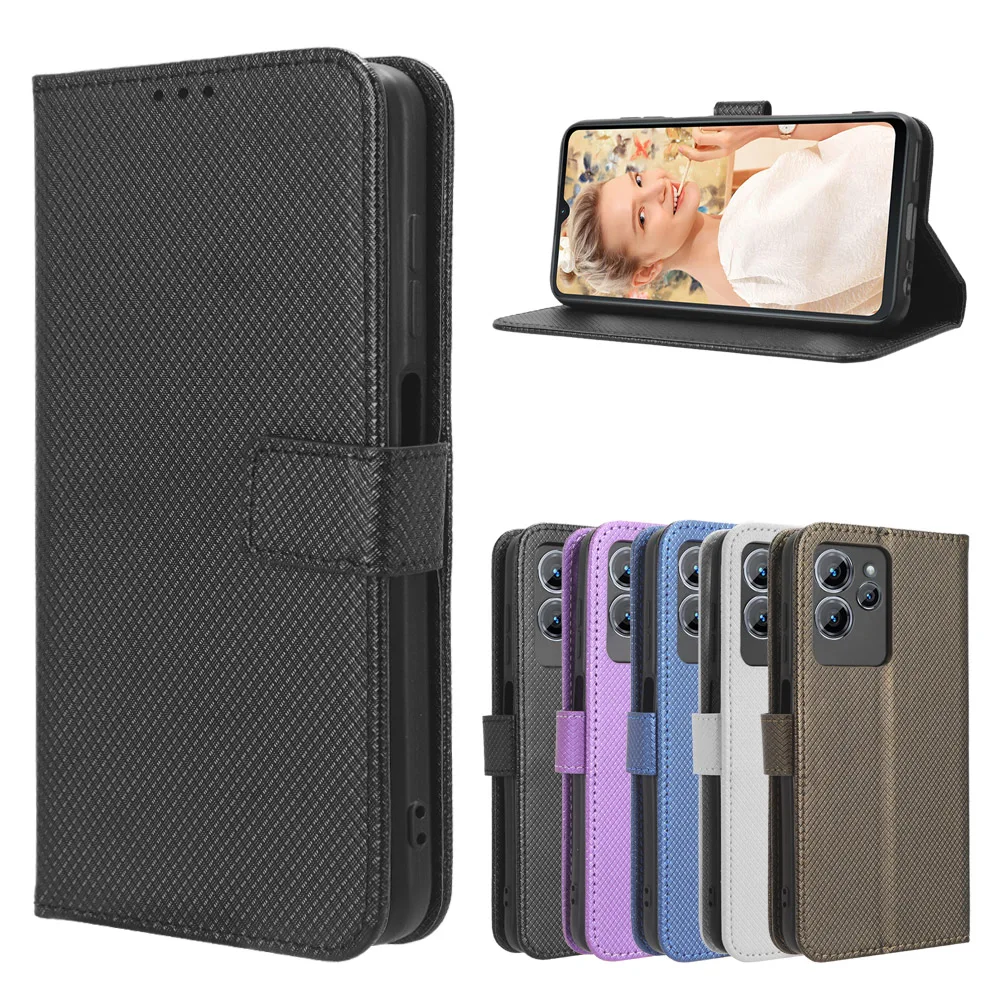 Кожаный чехол-книжка с подставкой для Oukitel C32 | AliExpress