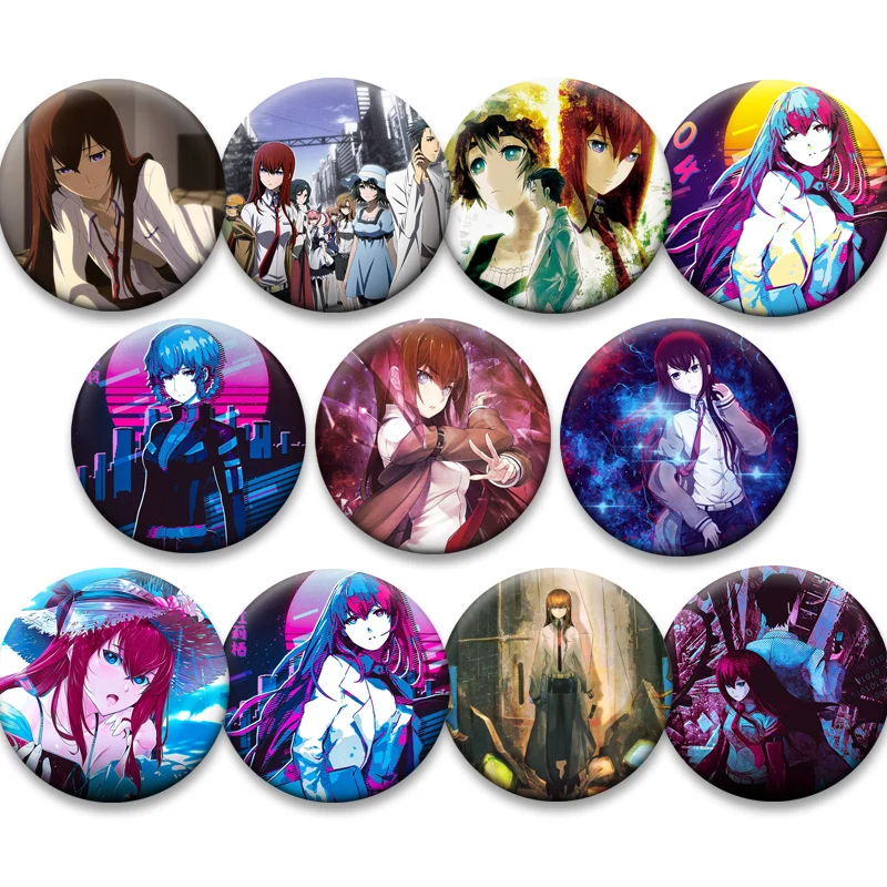 Броши в стиле аниме Steins Gate Okabe Rintarou Hououin Kyoma Makise ...
