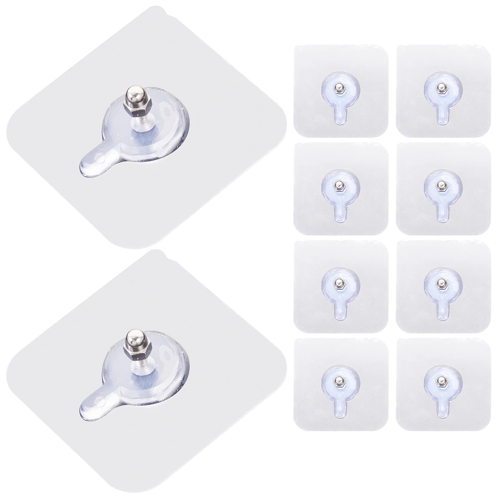Hook Picture Hooks Wall Hanging Hanger Adhesive Nail Drywall Traceless ...