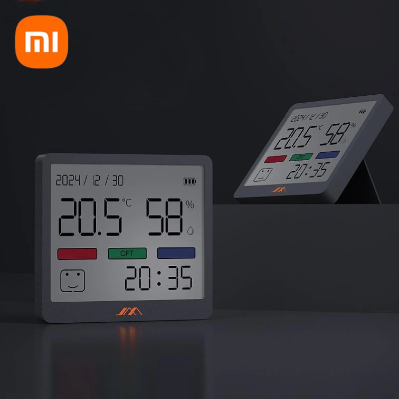 Xiaomi JIMIHOME ЖК-электронный цифровой измеритель температуры и влажности, мини-цифровые часы ...