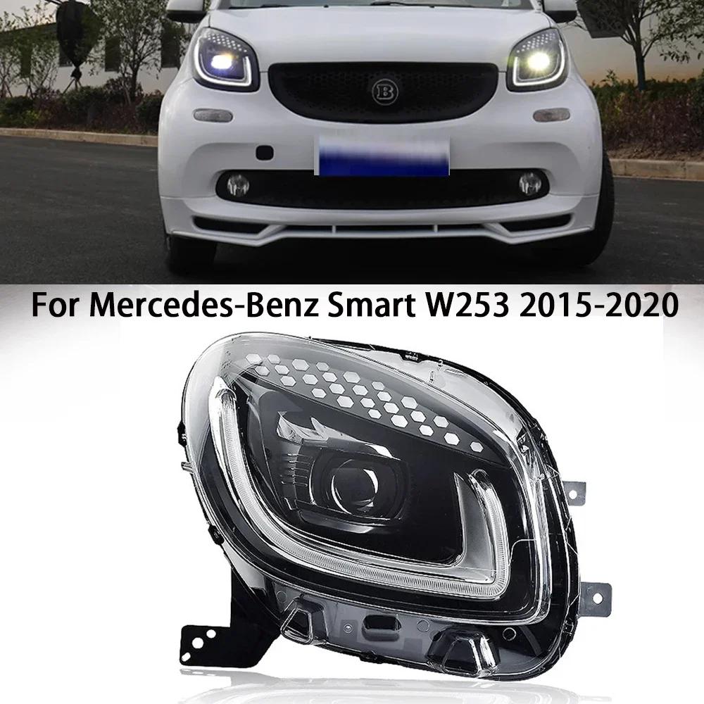 Car LED Headlights For Benz Smart 453 Fortwo For four 2015-2019 ...