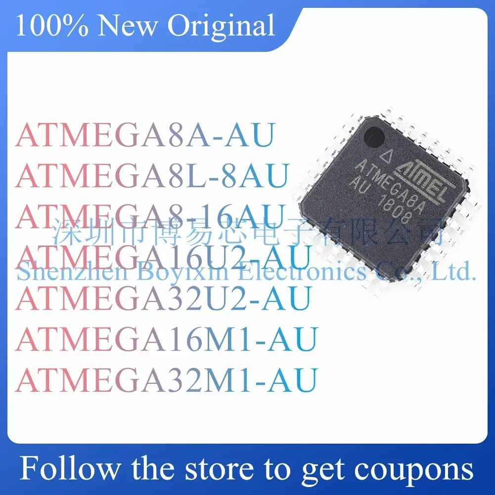ATMEGA8A-AU ATMEGA8L-8AU ATMEGA8-16AU ATMEGA16U2-AU ATMEGA32U2-AU ATMEGA16M1-AU ATMEGA32M1-AU ...
