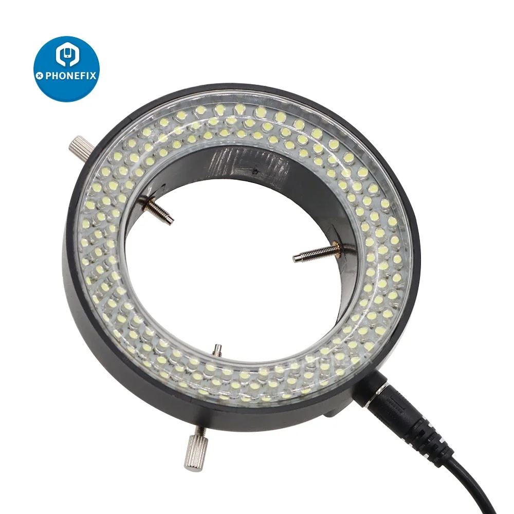 Mshiwi 6500K 144 LED Adjustable Ring Light для микроскопа | AliExpress