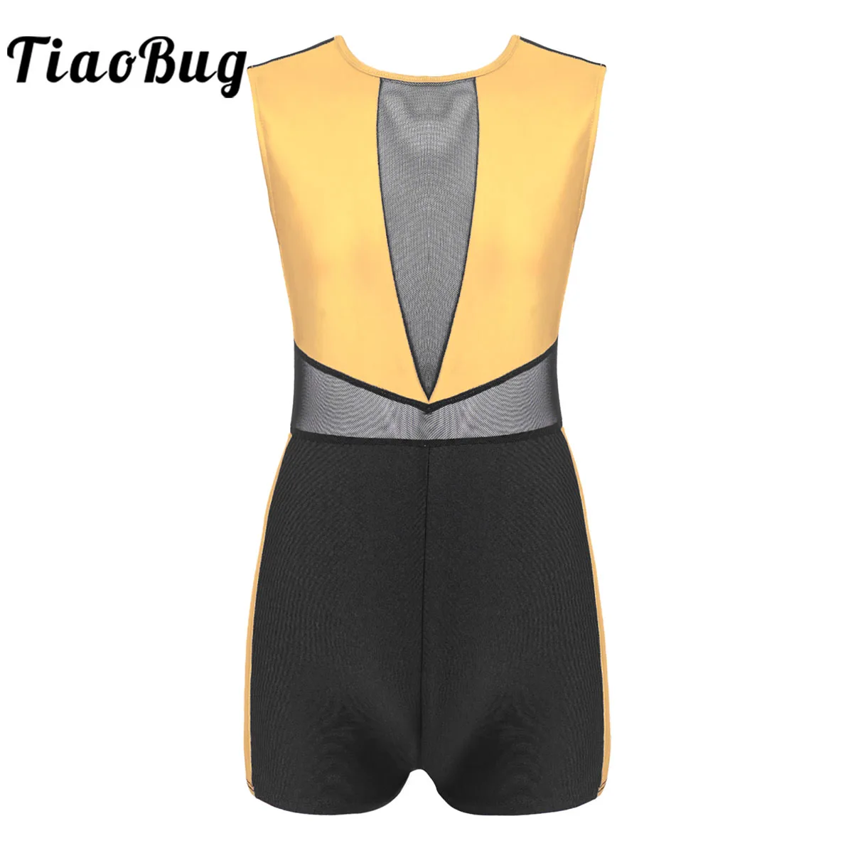 BAOHULU Sleeveless Tank Leotards Gymnastic Leotards Girls Ballet ...
