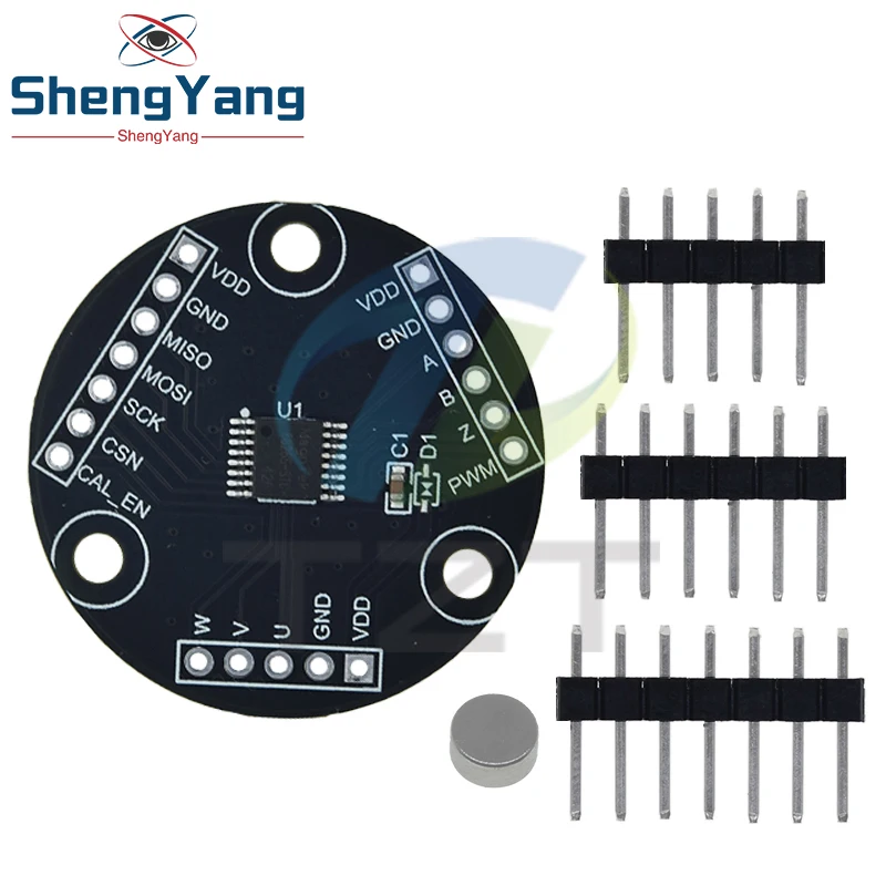 Магнитный энкодер TZT MT6826S для Arduino | AliExpress