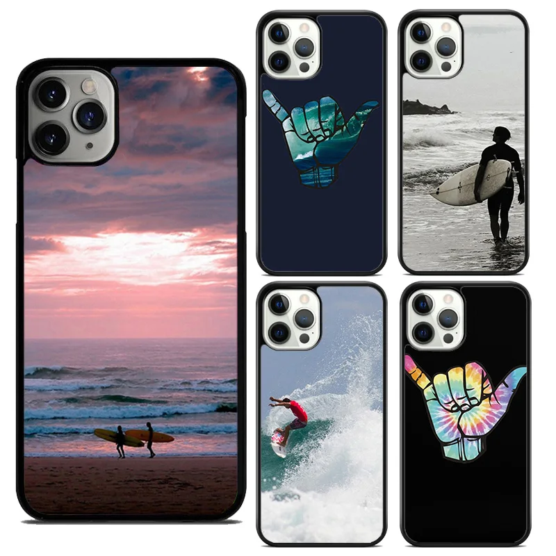 Surfer Surf Hang Loose Shaka Phone Case For iPhone 14 15 16 13 12 Mini ...