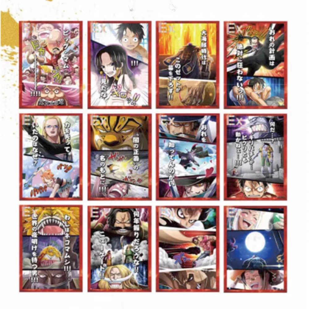 One Piece Acrylic Laser Stand Anime Collector Card Monkey D. Luffy ...