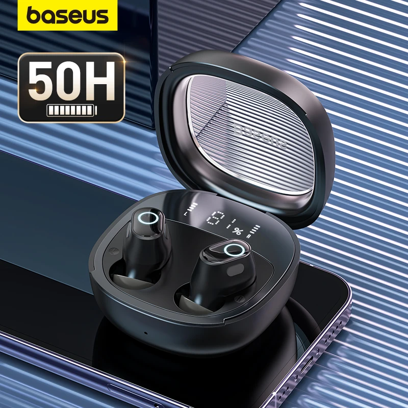 Baseus WM02 Plus беспроводные внутриканальные наушники | AliExpress