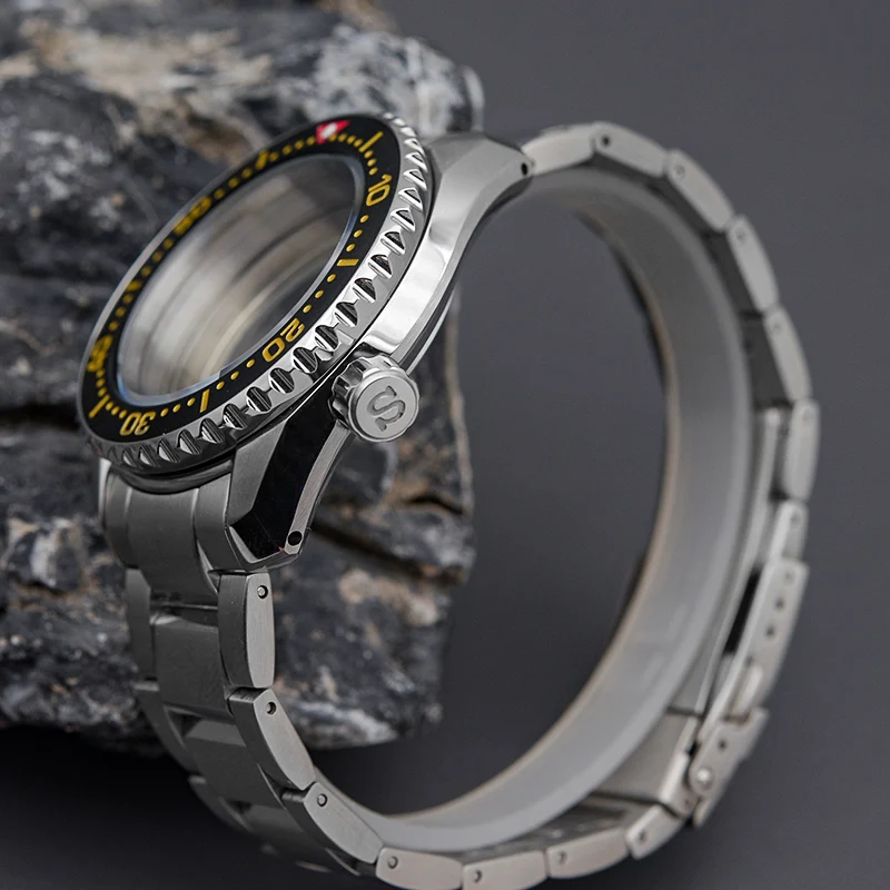 Часы для дайвера SPB185/187, оригинальные детали браслета из твердой ...