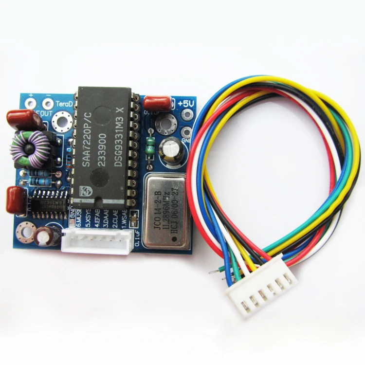 CD206 Оптический привод DIY Коаксиальная плата SAA7310 SAA7210 I2S Новая распродажа | AliExpress