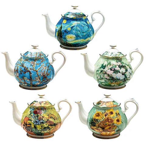 Vincent van gogh teapot - купить недорого | AliExpress