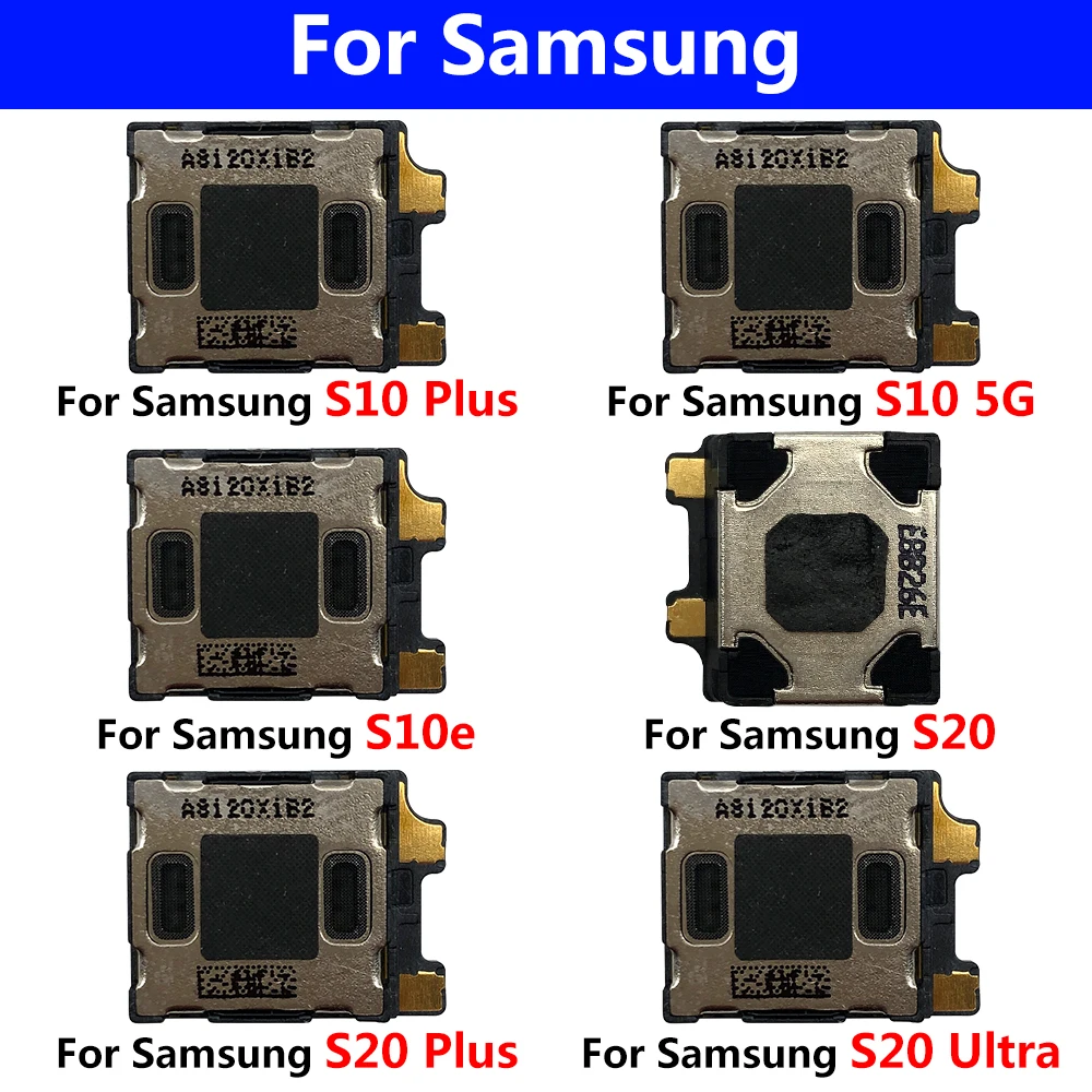 Динамик динамик ухо звук верхний приемник гибкий для Samsung S20 Ultra S10 S9 S8 Plus S7 Edge ...