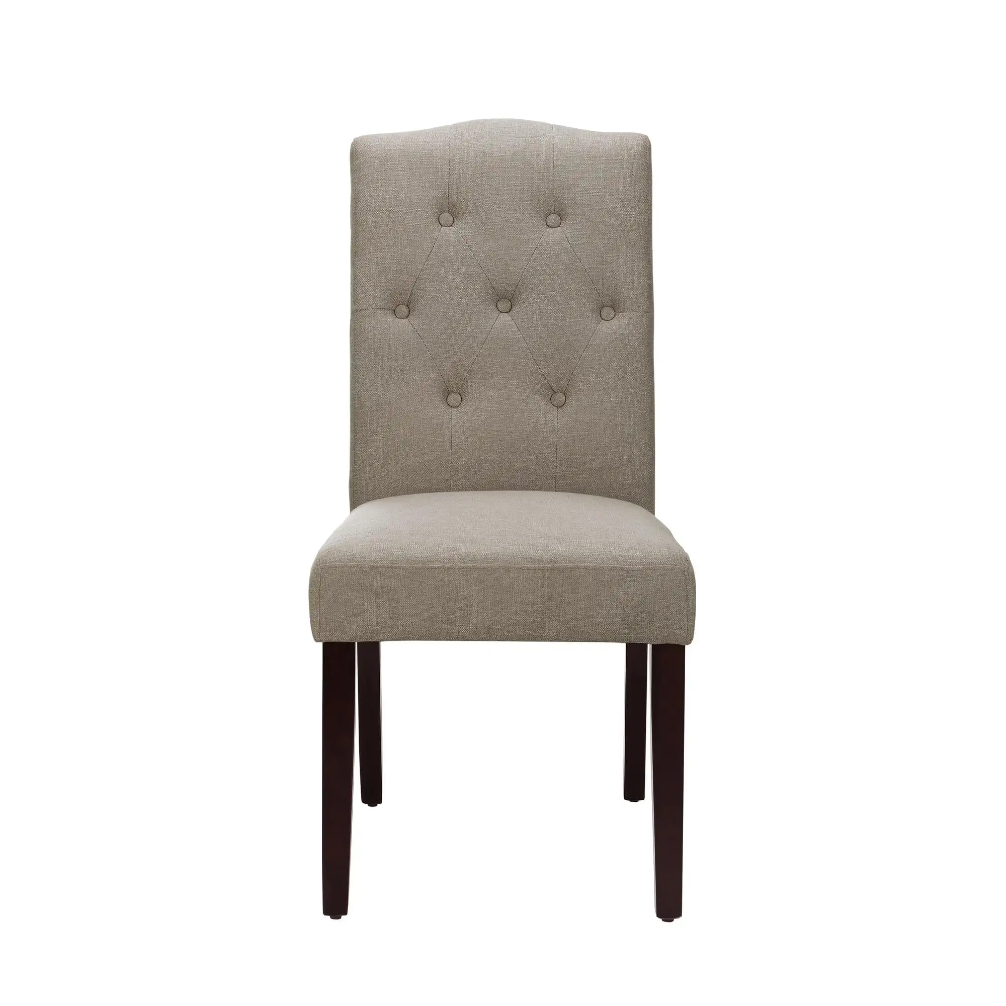 Better Homes and Gardens Parsons Upholstered Tufted Dining Chair,Taupe ...