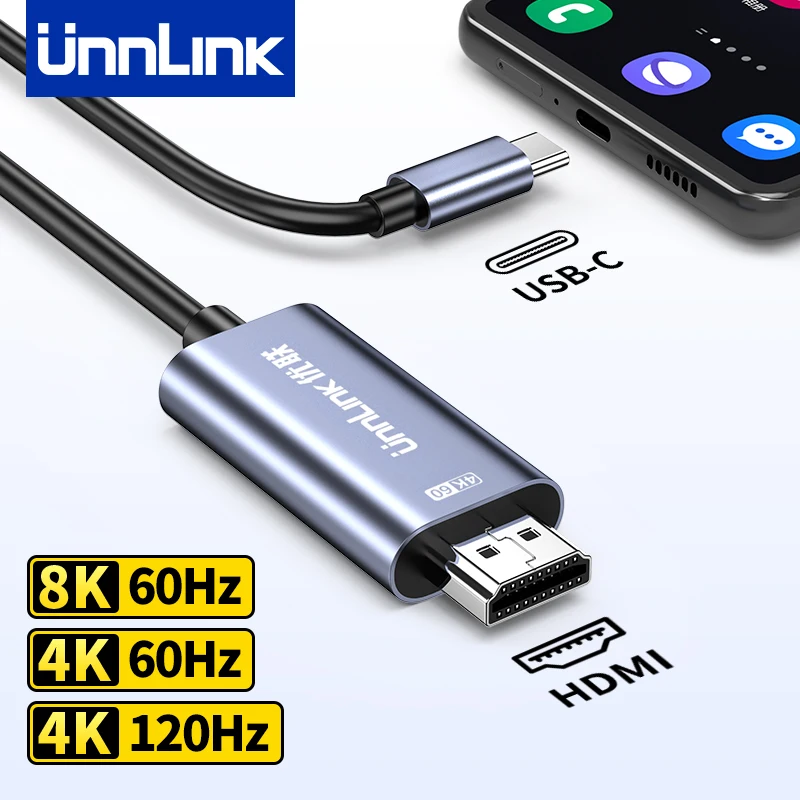 Unnlink Кабель USB C-HDMI для Samsung | AliExpress