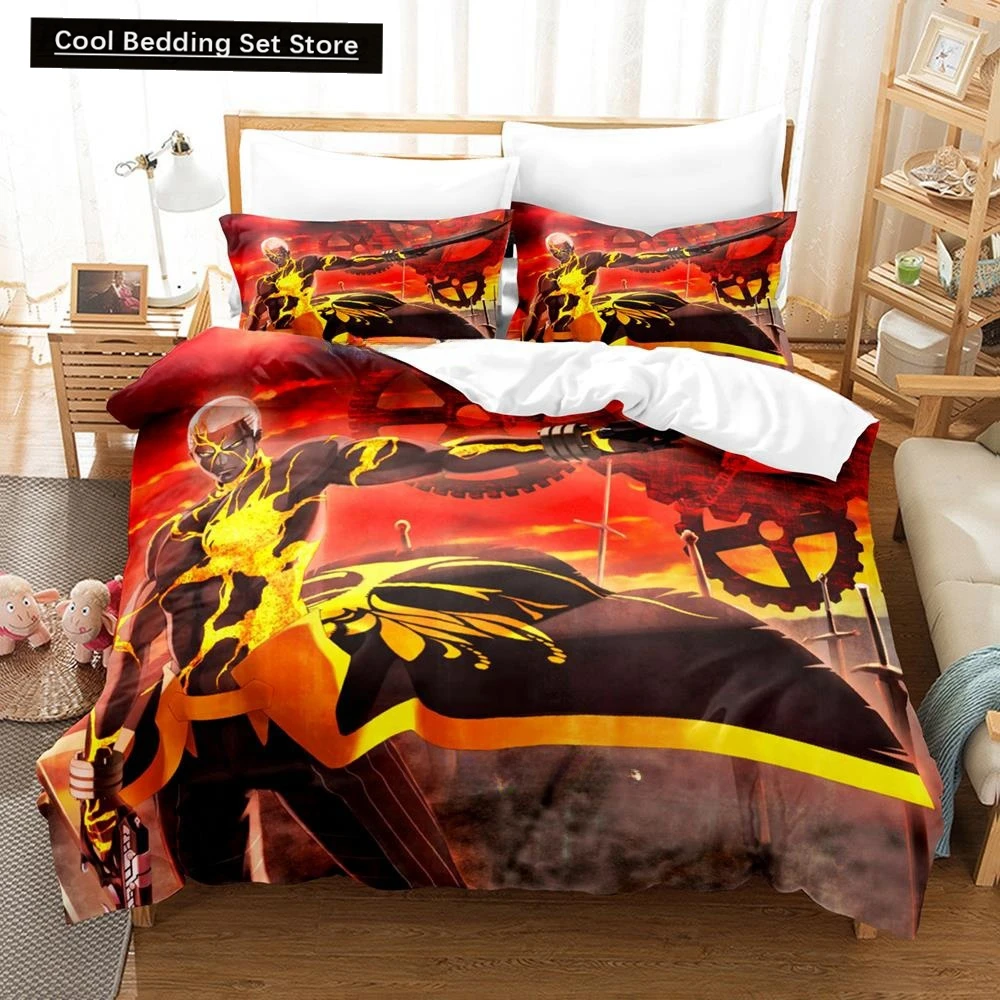 3D Cartoons Fate/Grand Order Emiya Alter Bedding Set Single Twin Full ...