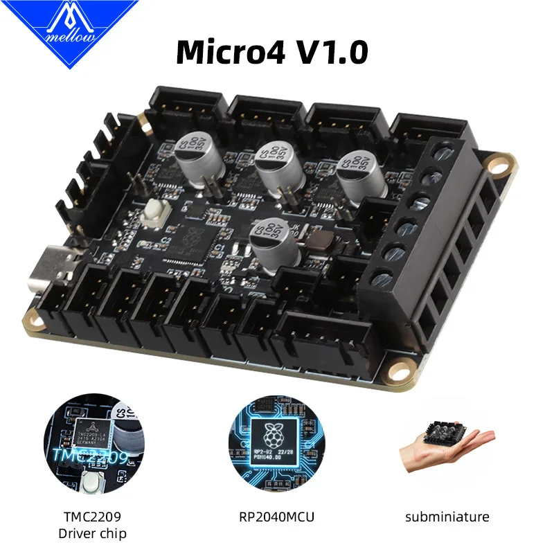 Материнская плата Mellow Fly Micro 4 V1.0 | AliExpress