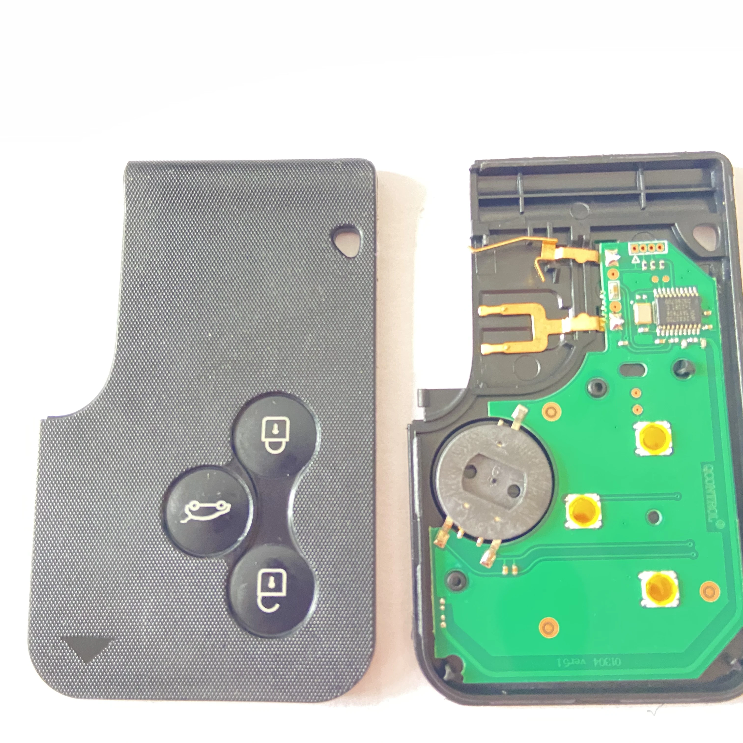 3 Buttons 433Mhz ID46 PCF7947 Chip Emergency Smart Remote car Key For