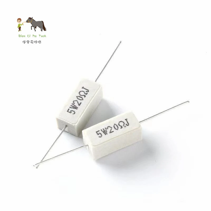 Цементный резистор с сопротивлением мощности, сопротивление мощности 0 ...