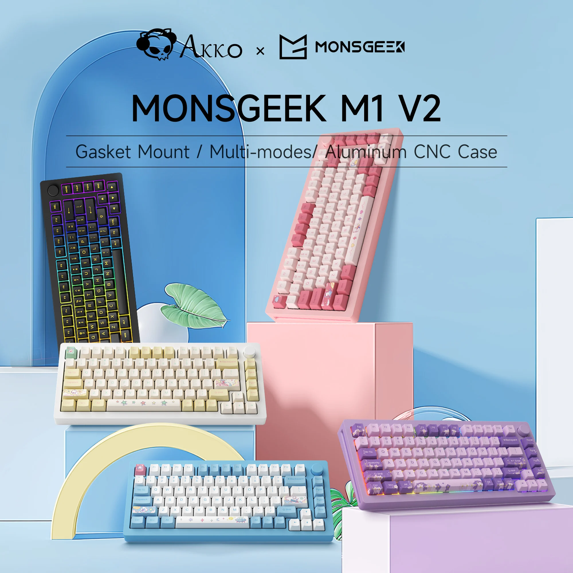 Клавиатура Akko Monsgeek M1W V2 | AliExpress