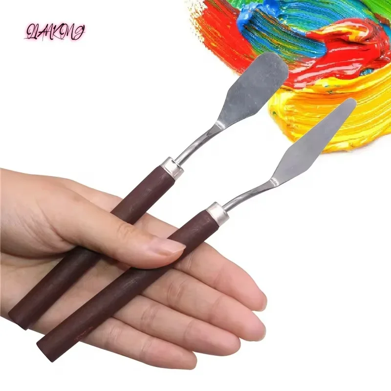 1 шт., ножи для масляной живописи из нержавеющей стали, художественные ...