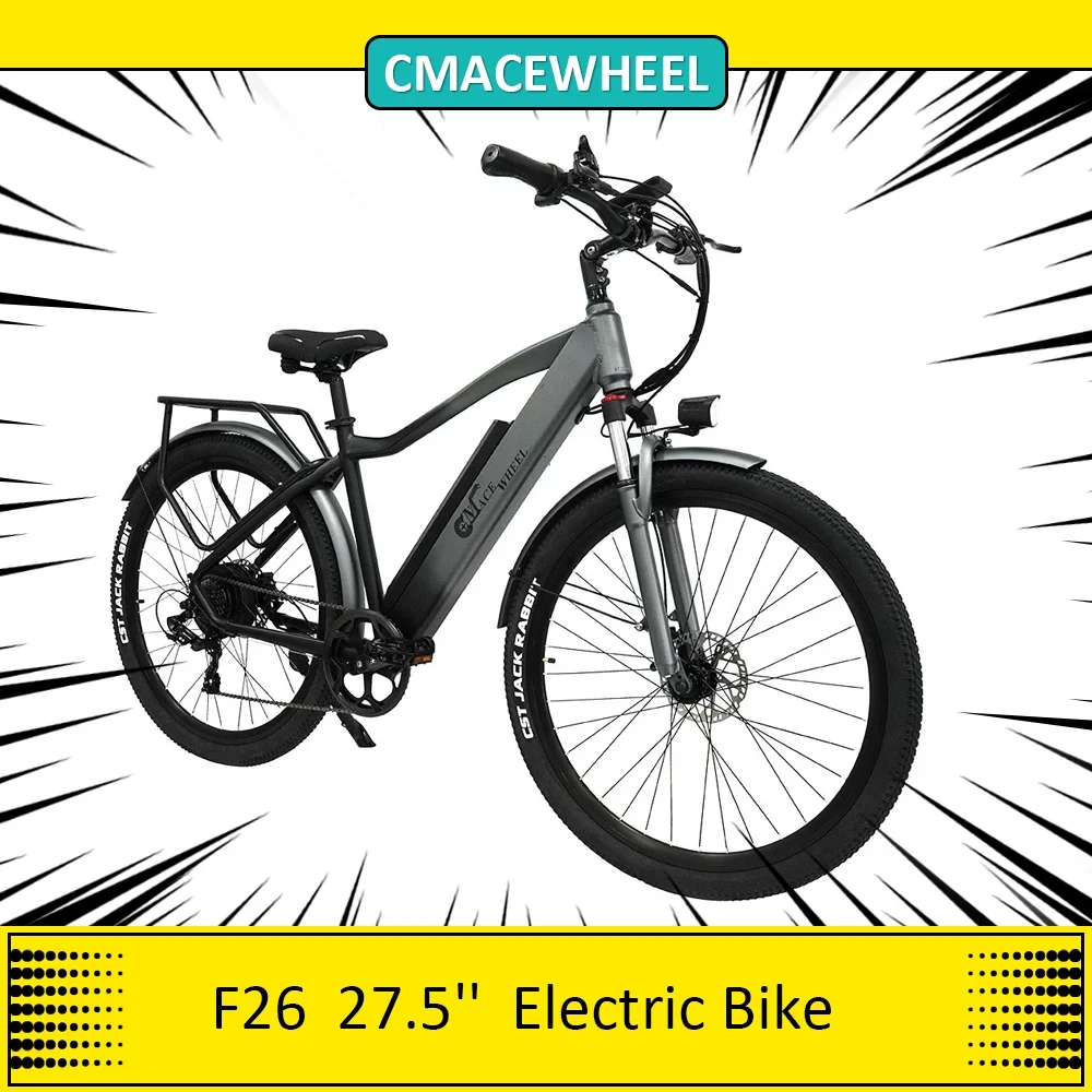 Электрический велосипед CMACEWHEEL F26 мощностью 750 Вт, литиевым ...