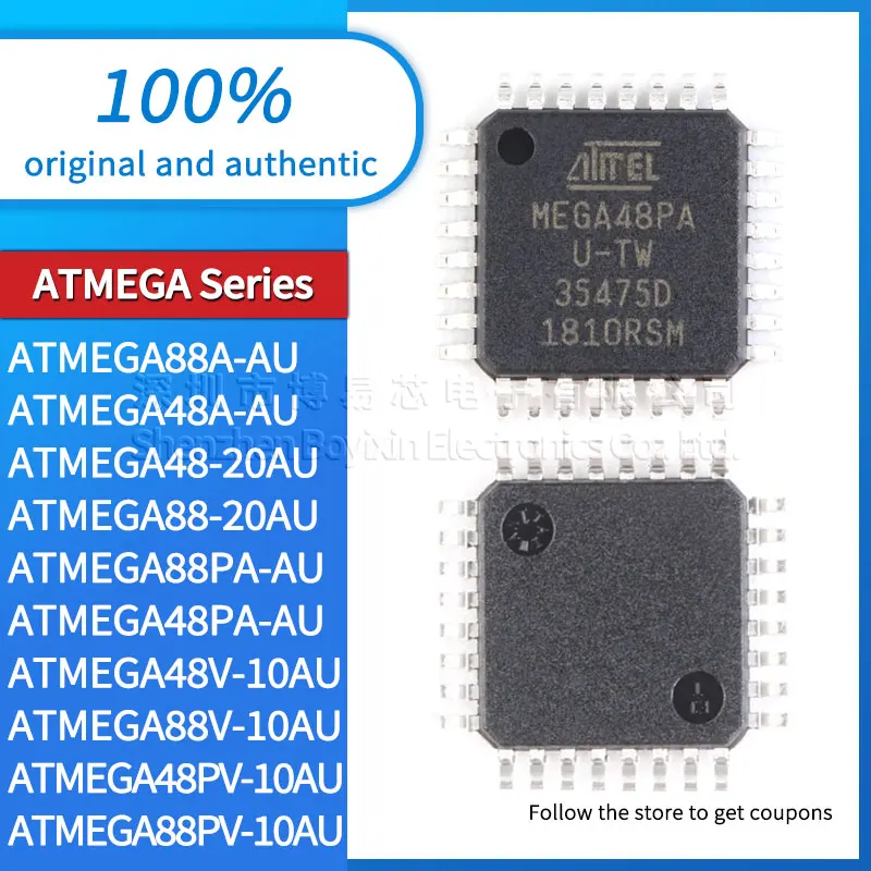 Оригинальный ATMEGA88PV ATMEGA88PA ATMEGA88A ATMEGA88 ATMEGA48PV ...