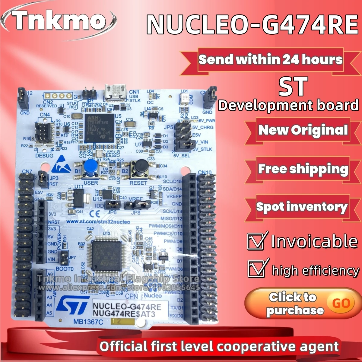 STM32G474RET6 микроконтроллер NUCLEO-G474RE | AliExpress