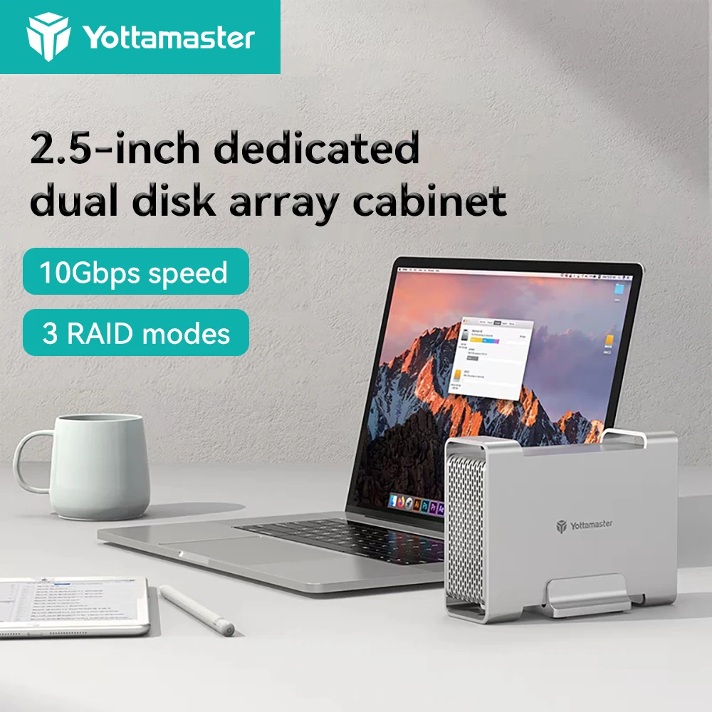 Yottamaster DR1C3-2 Корпус для жестких дисков | AliExpress
