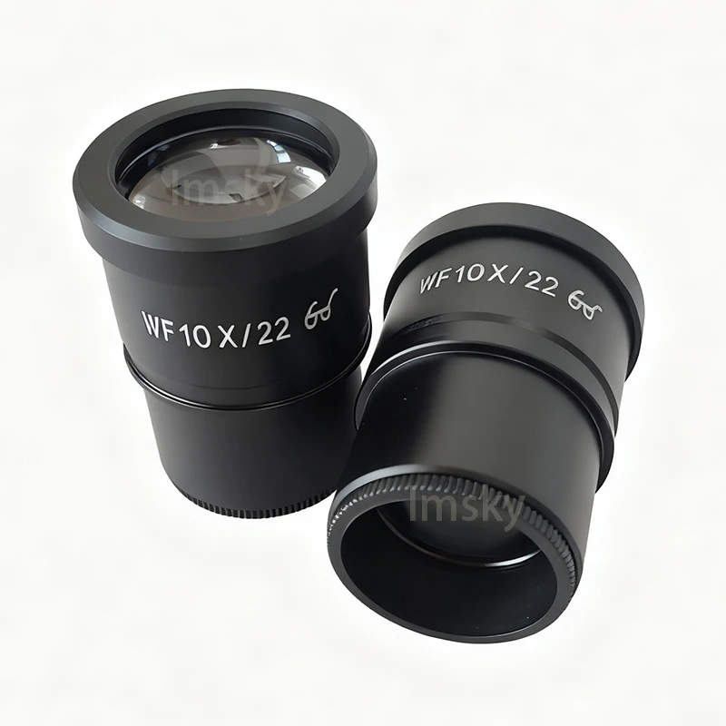 2 шт. WF10X22 мм окуляры для микроскопа VBNM | AliExpress