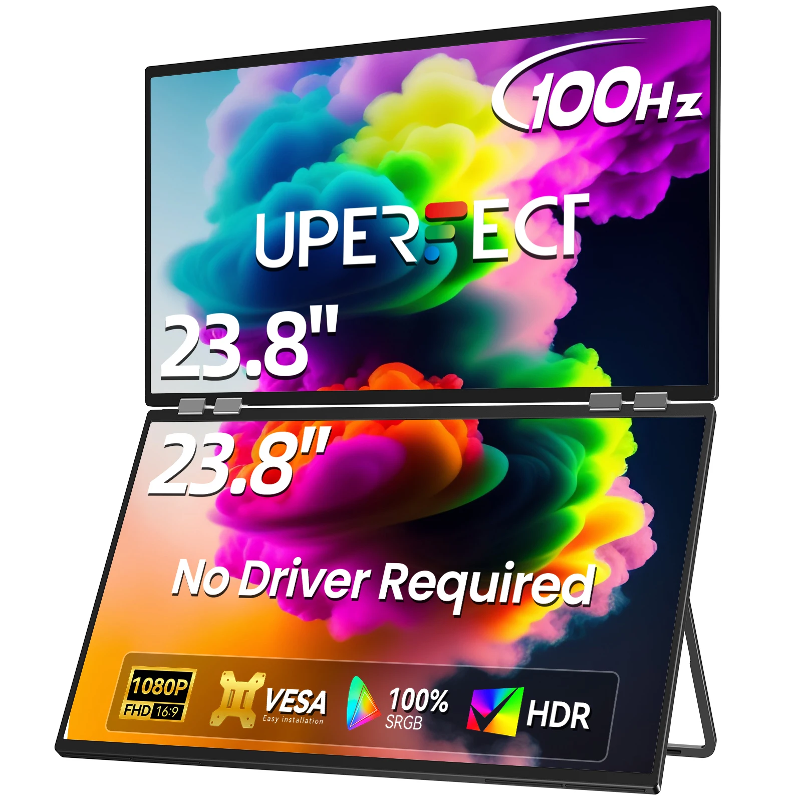 UPERFECT Delta Mega 23.8" Двойной Экранный Монитор | AliExpress