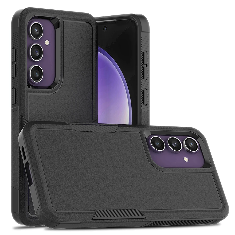 Heavy Duty Armor Shockproof Phone Case For Samsung Galaxy S24 FE S23 ...