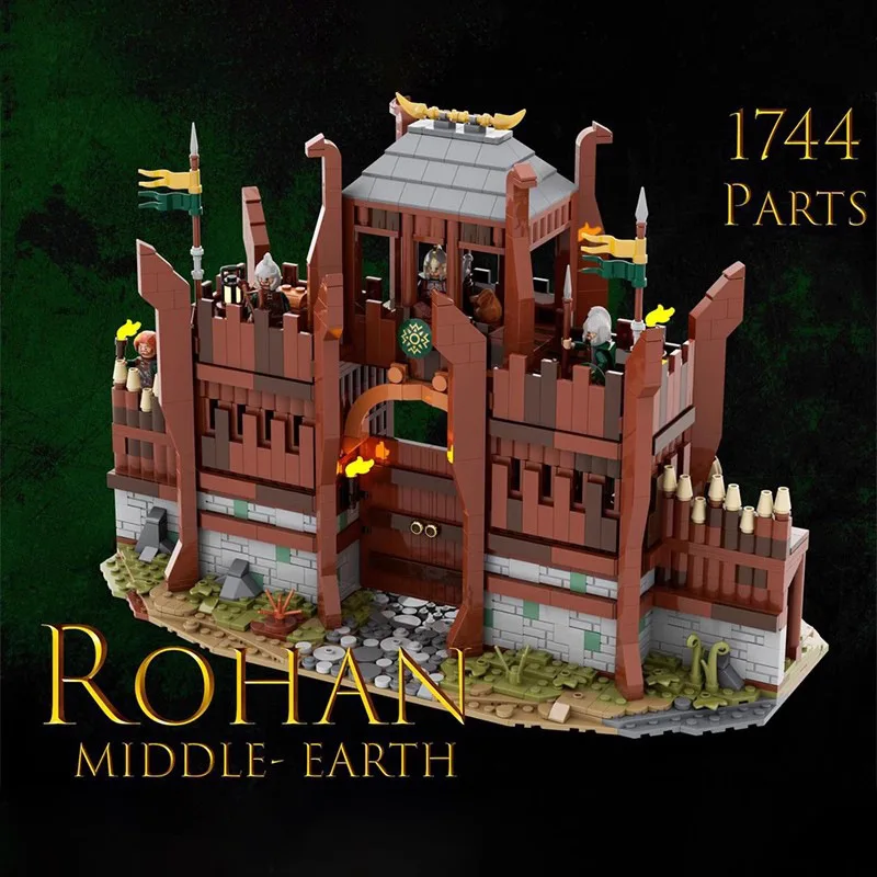 Строительные блоки Moive Rohan Gate MOC-139386 | AliExpress