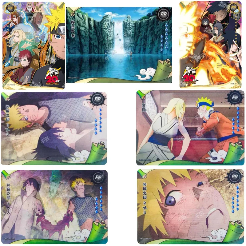 KAYOU Оригинальное Аниме Наруто PR Card Kakashi Uchiha Tsunade Kushina Jiraiya Sasuke Naruto ...