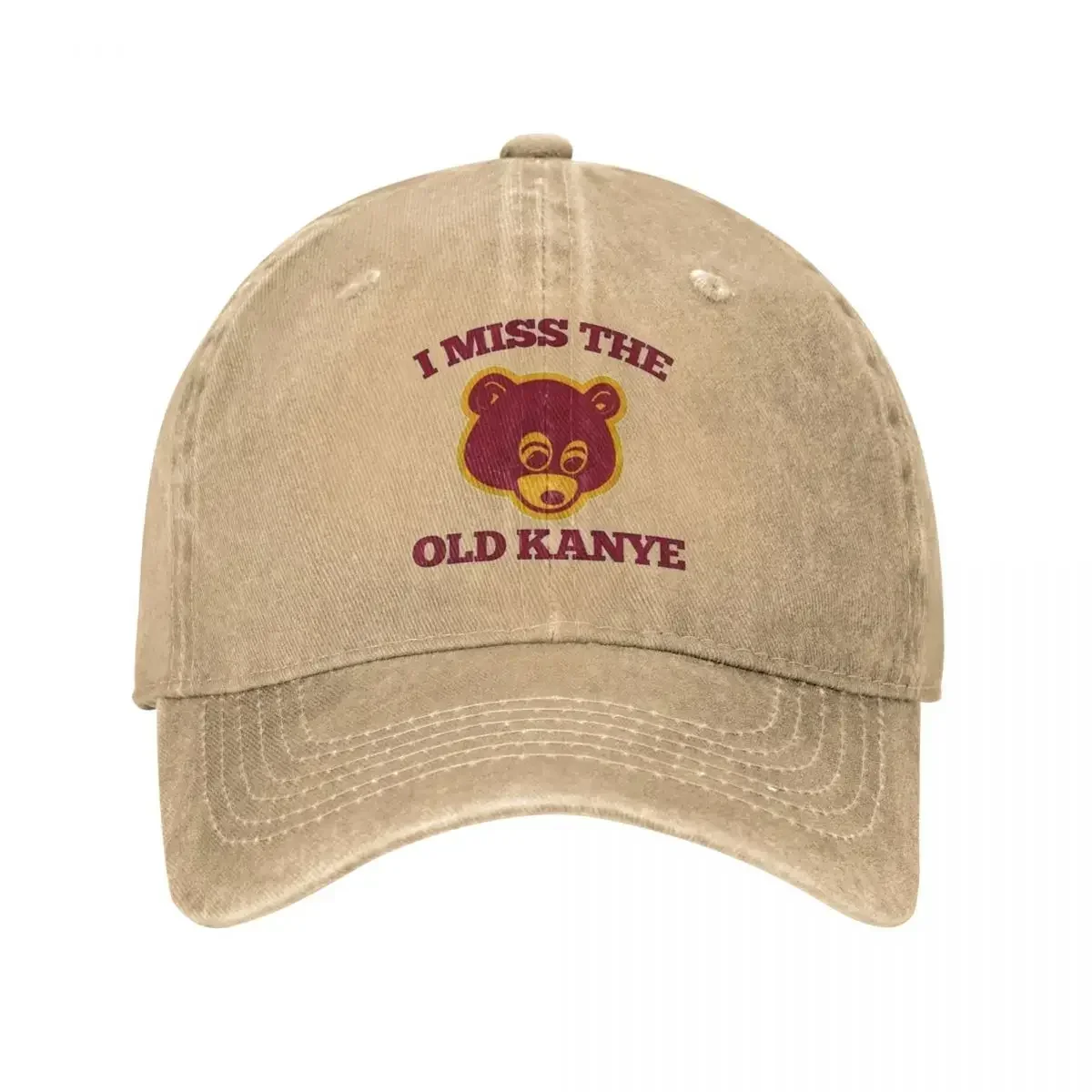 I Miss The Old Kanye West Unisex Baseball Caps College Dropout Bear ...