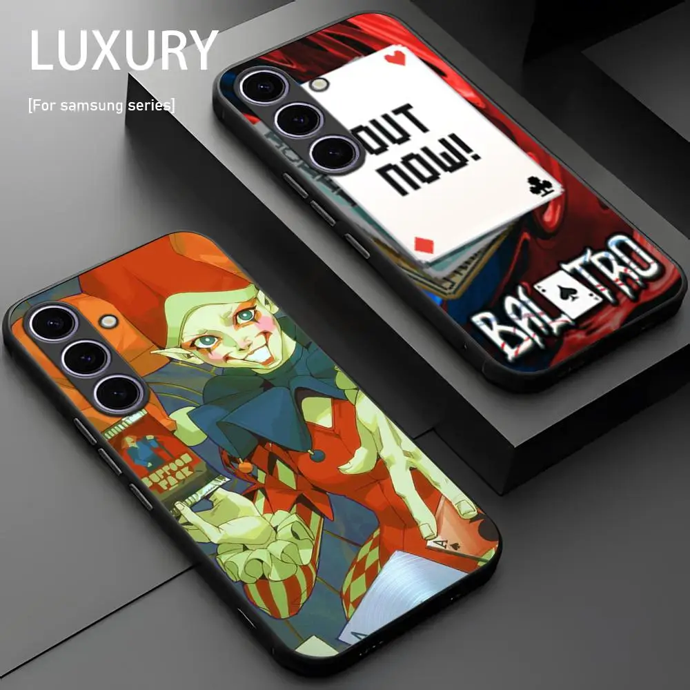 Popular Cool balatro Game Phone Case For Samsung Galaxy S25 S24 S23 S22 ...