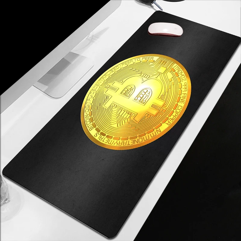 Office Accessories Bitcoin Xxl Mouse Pad Gamer Computer Offices Deskmat ...