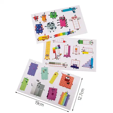 Numberblocks наклейки - купить недорого | AliExpress