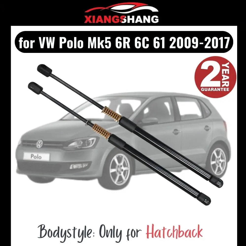 Подъемные опоры задней двери для Volkswagen Polo Mk5 6R 6C 61 2009-2017, хэтчбек, задний ...