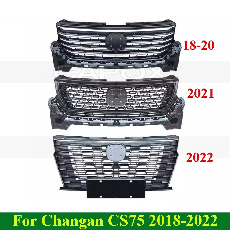 Решетка для радиатора переднего бампера CAPQX, решетка радиатора для Changan CS75 2018-2022 ...