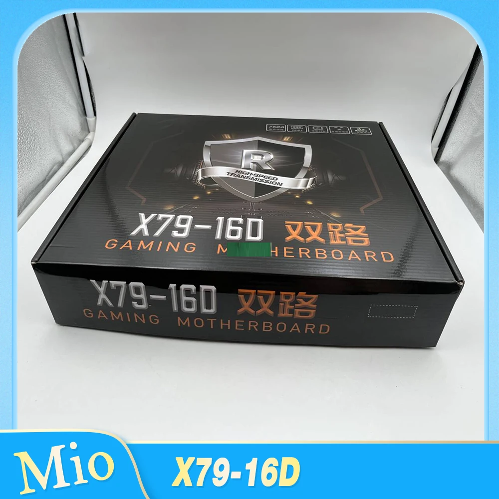 Материнская плата HUANANZHI X79 16D X79 с двумя процессорами LGA 2011 ...