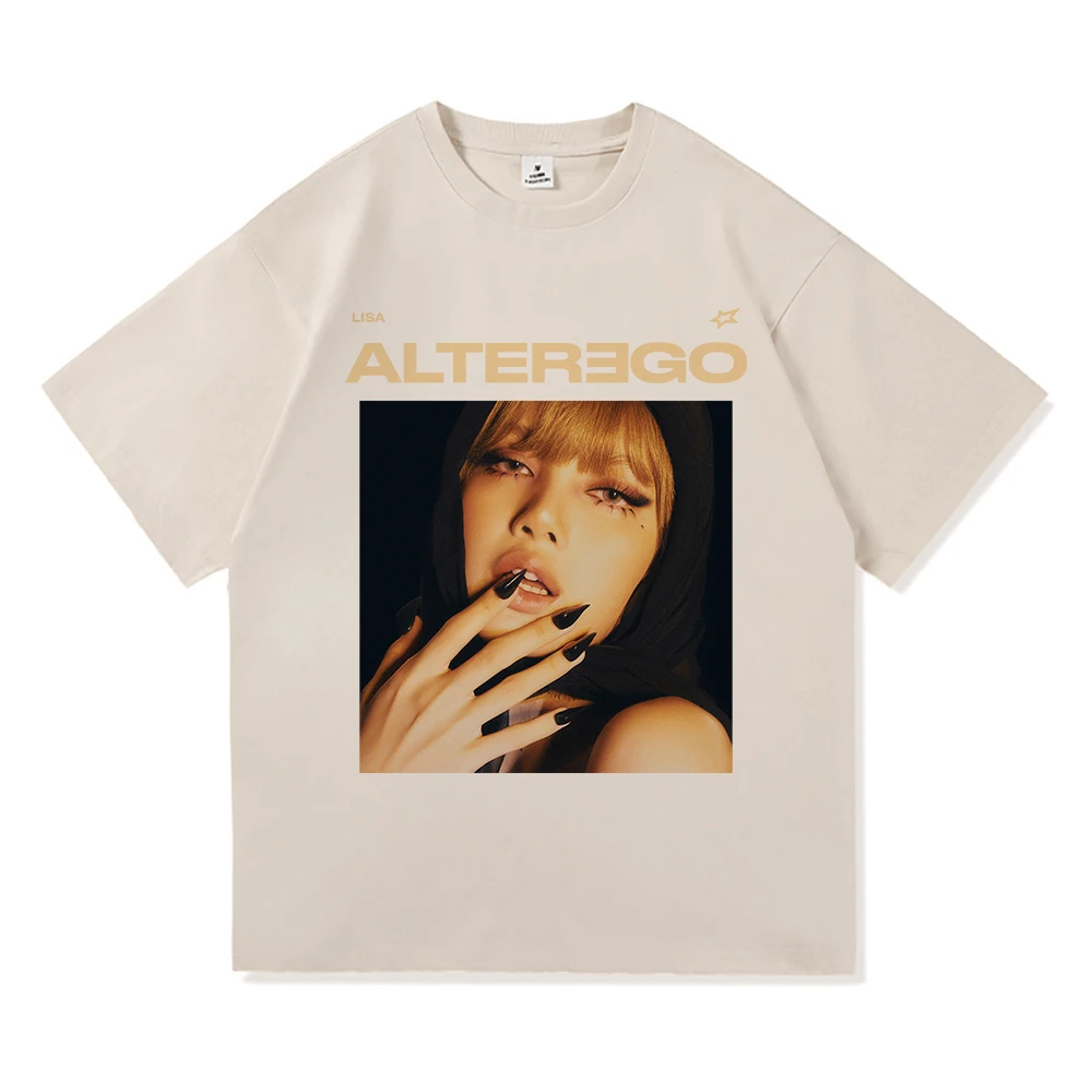 Lisa Alter Ego New Album T Shirt Fashion Men/Women Aesthetic Retro ...